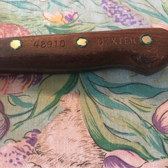 Dexter | Kitchen | Vintage Dexter Chef Knife 489 Carbon Steel Blade 10 ...